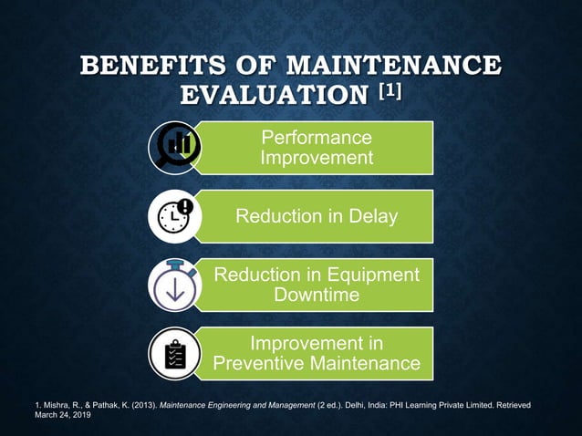 Maintenance Performance Evaluation | PPTX