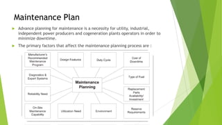 Maintenance plan | PPTX