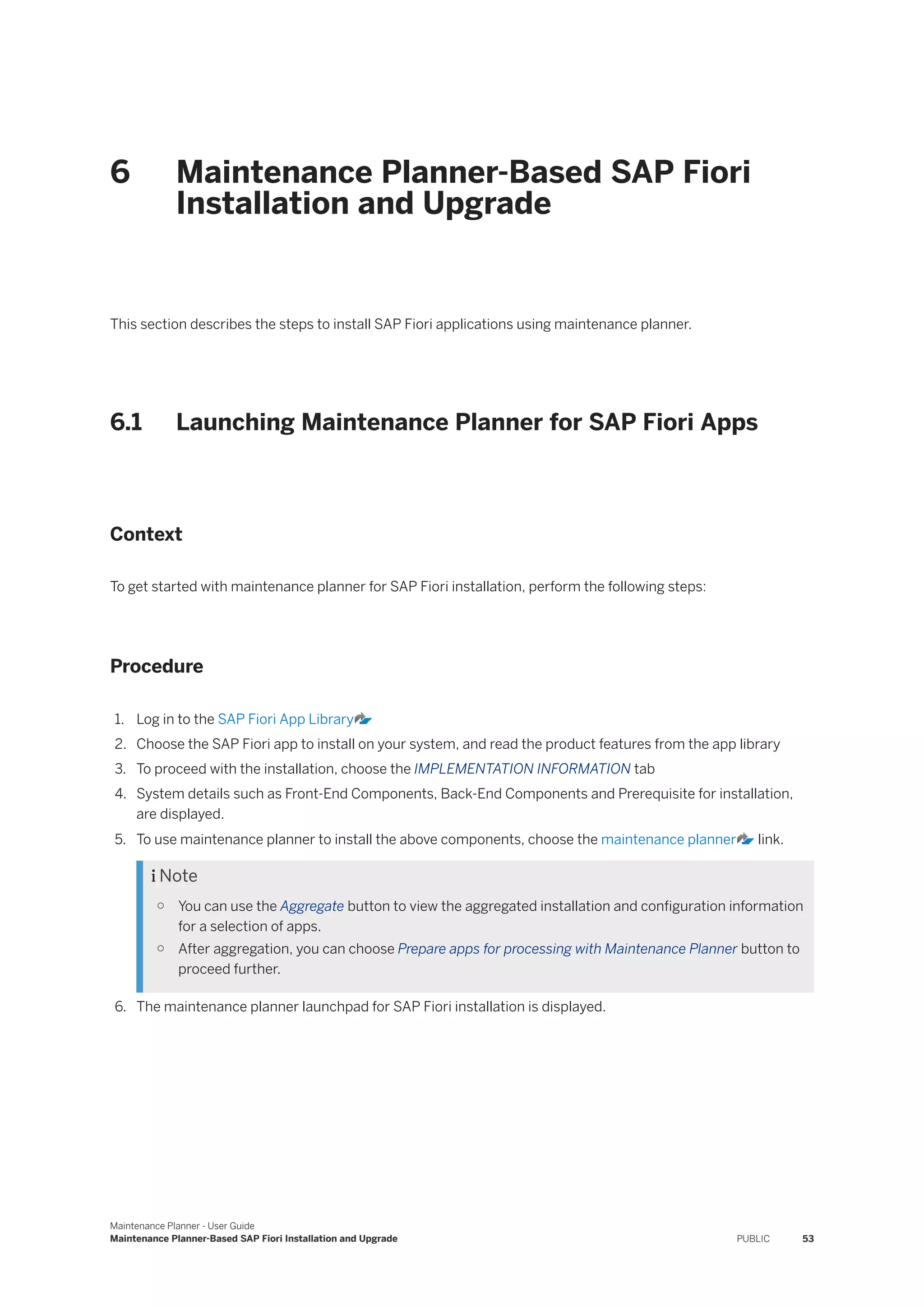 Maintenance planner | PDF