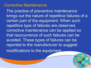 Maintenance planning and replacement | PPTX