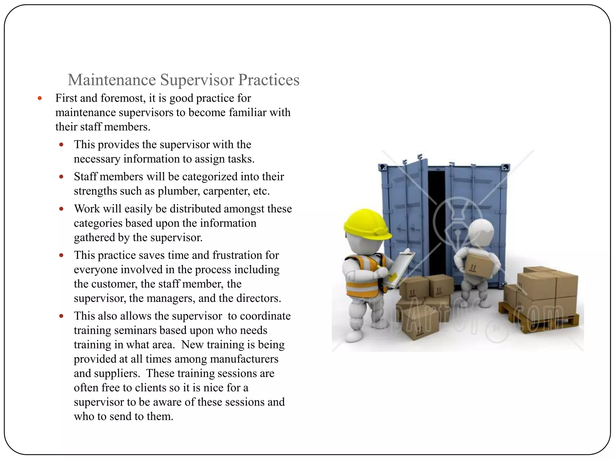 Maintenance ppt. | PPT