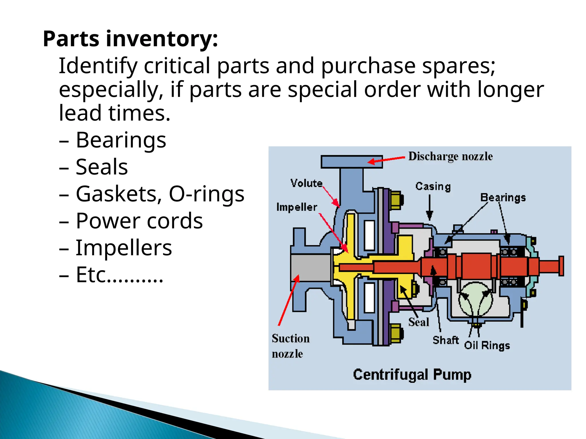 Maintenance Pump and operation on power plant | PPT