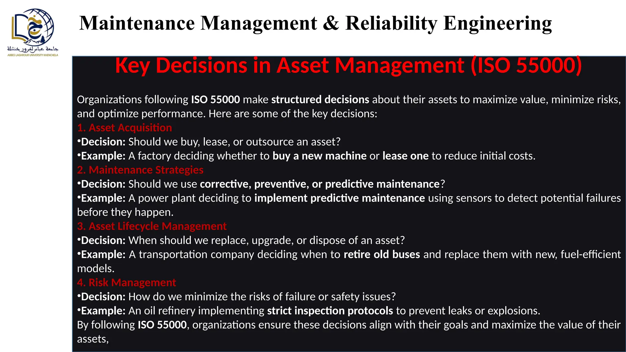 Maintenance Reliability and asset management.pptx