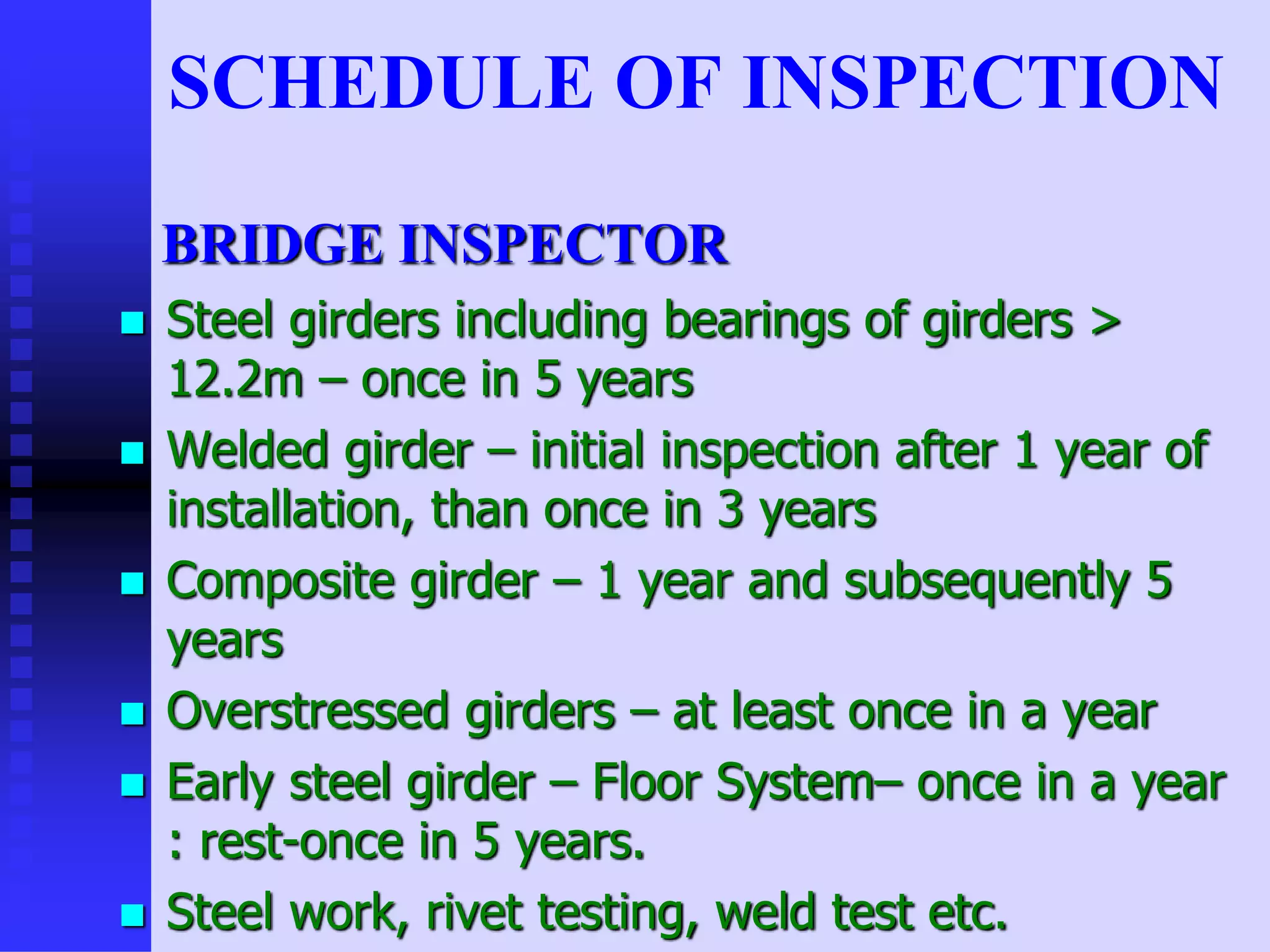Maintenance & repair of steel bridges | PPT