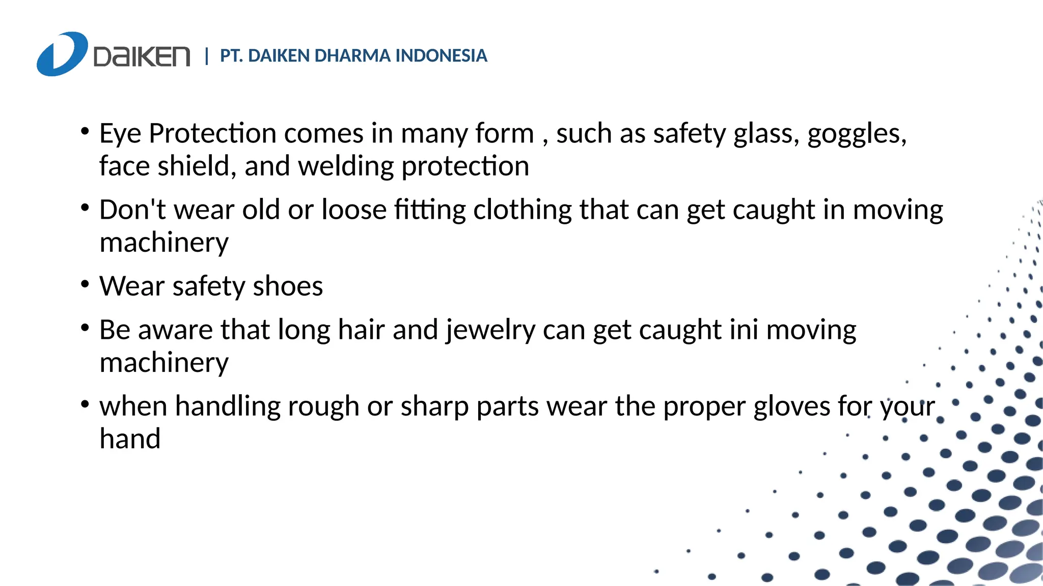 MAINTENANCE SAFETY PROCEDURE / K3 Maintenance.pptx