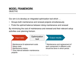 Maintenance and renewal planning | PDF