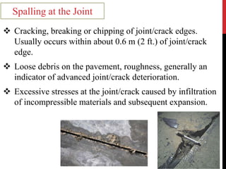 rigid pavement distress | PPTX