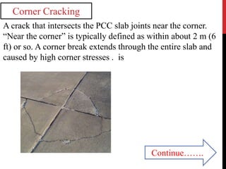 rigid pavement distress | PPTX