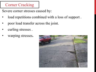rigid pavement distress | PPTX