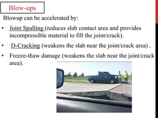 rigid pavement distress | PPTX