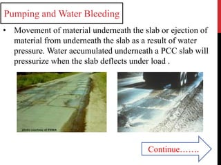 rigid pavement distress | PPTX