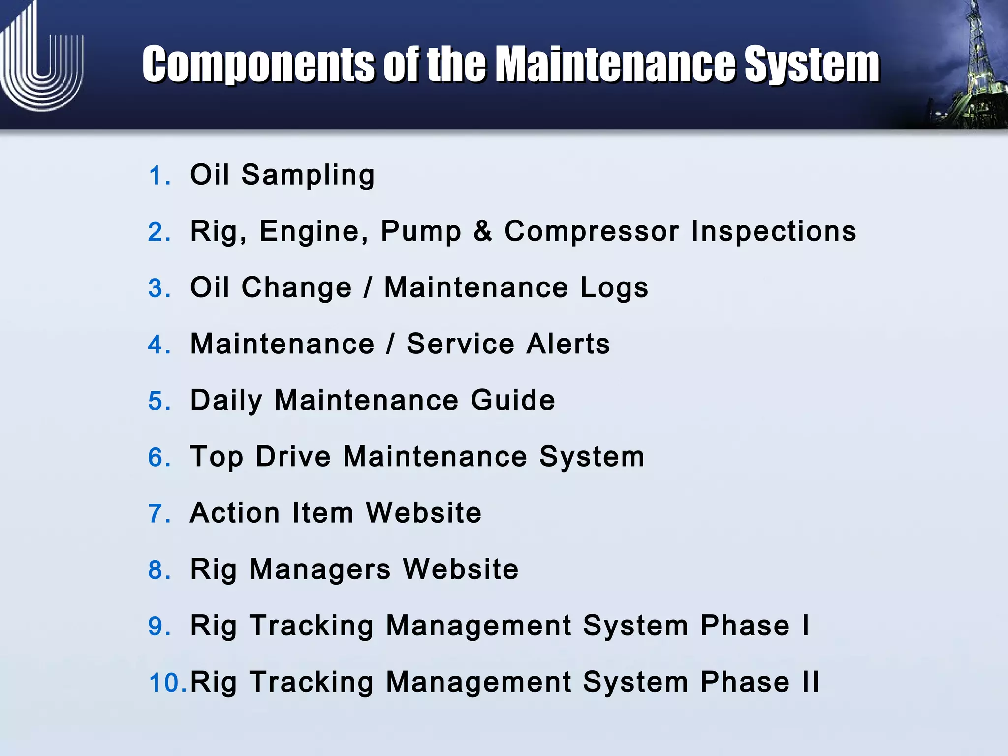 Preventive Maintenance System | PPT