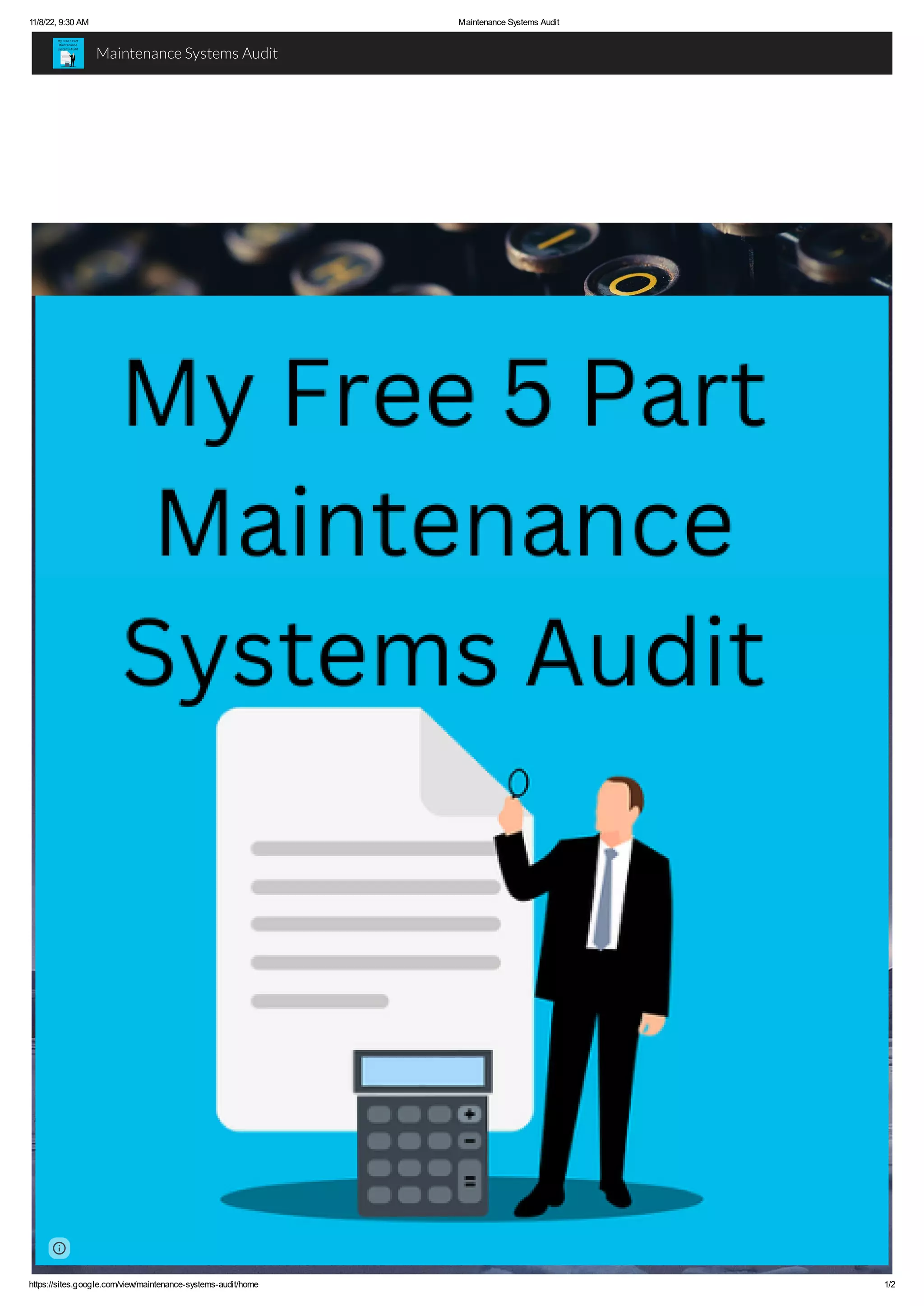 Maintenance Systems Audit.pdf