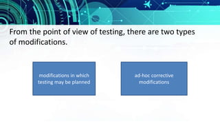 Maintenance Testing | PPTX