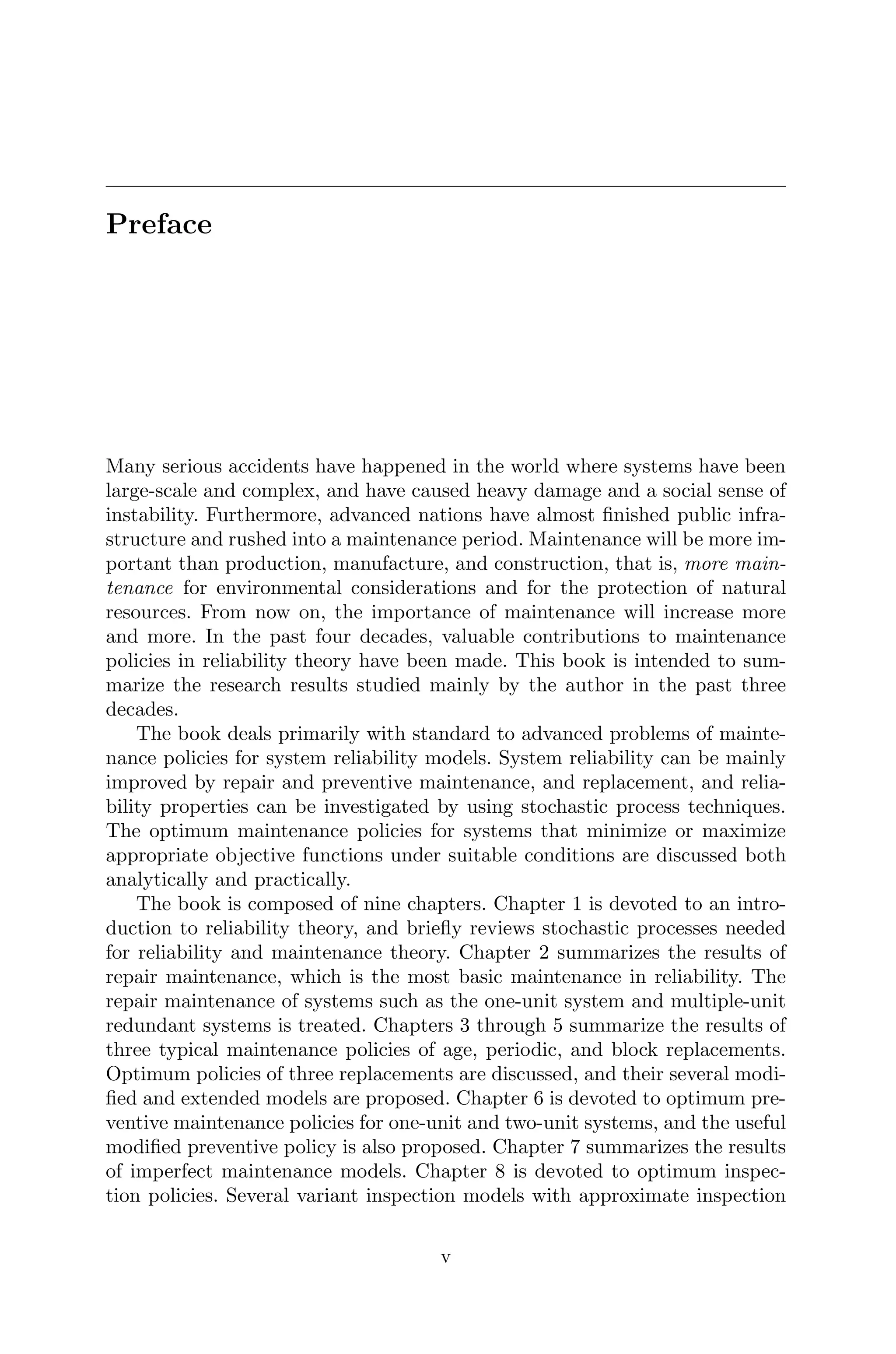 Maintenance Theory Of Reliability Springer Series In Reliability Pdf