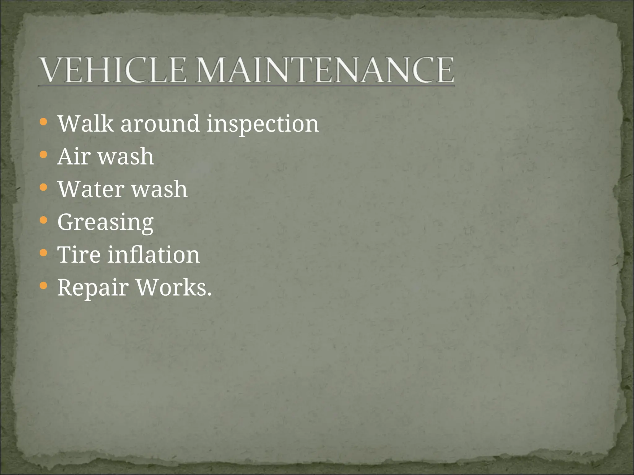Maintenance practices safety aspects safe and Unsafe condins | PPT