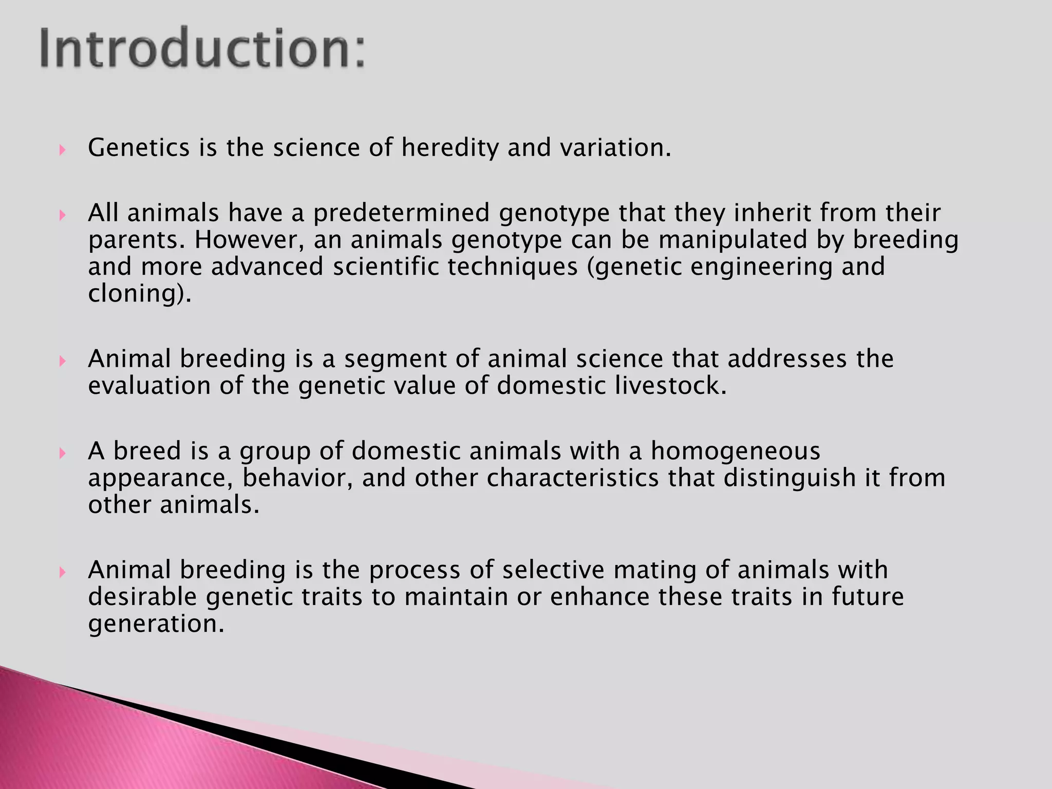 Maintence and breeding of laboratory animals | PPTX