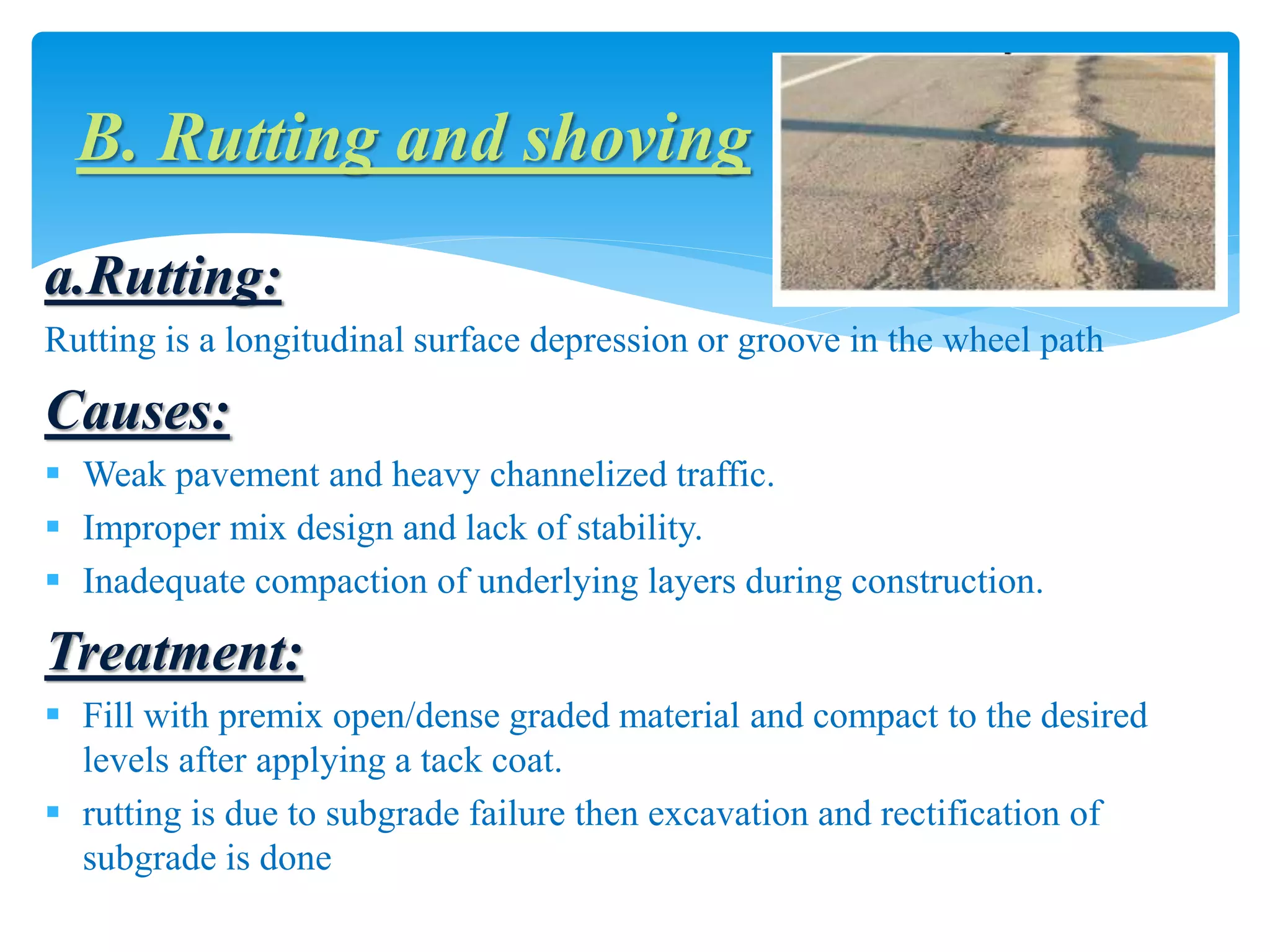 Maintenence of road | PPTX
