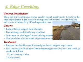 Maintenence of road | PPTX