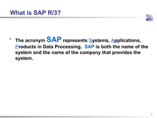 Maint overview sap | PPT