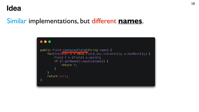 Learning to Spot and Refactor Inconsistent Method Names | PPT