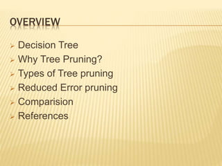 Tree pruning | PPTX