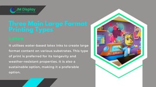 Main Types of Large Format Printing and Their Uses | PPT