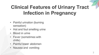 URINRY TRACT INFECTION (UTI) in PREGNANCY | PPTX