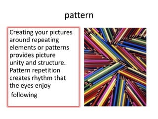 Main visual elements | PPTX