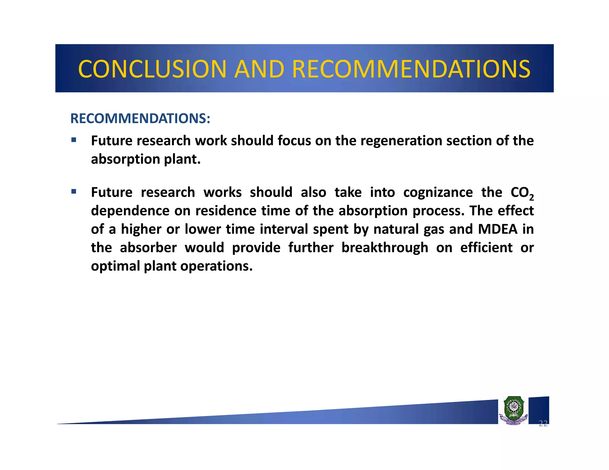 Natural gas sweetening using MDEA | PDF