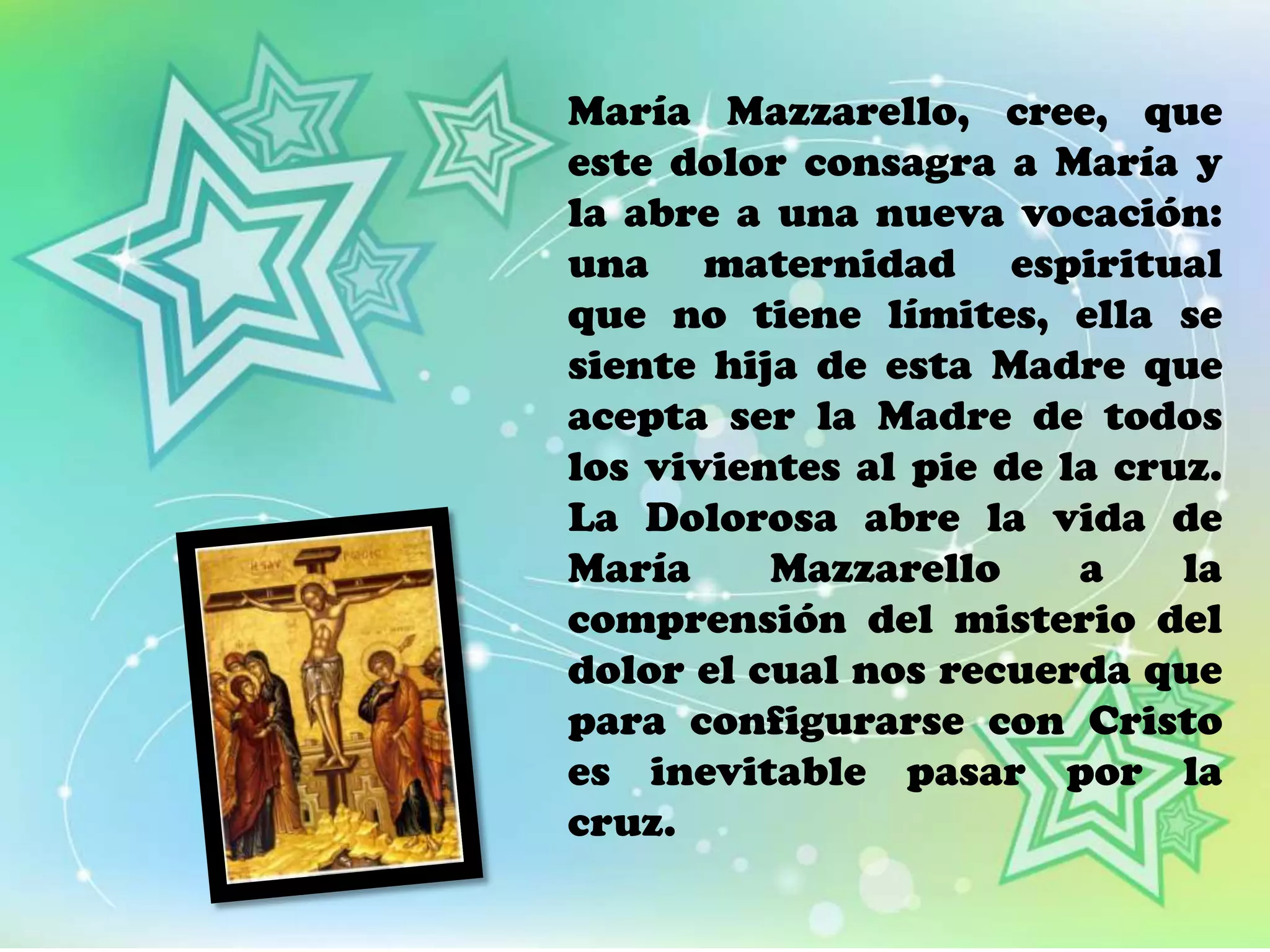 Madre Mazzarello y la Virgen María | PPT