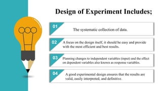 Experimental Design | PPT