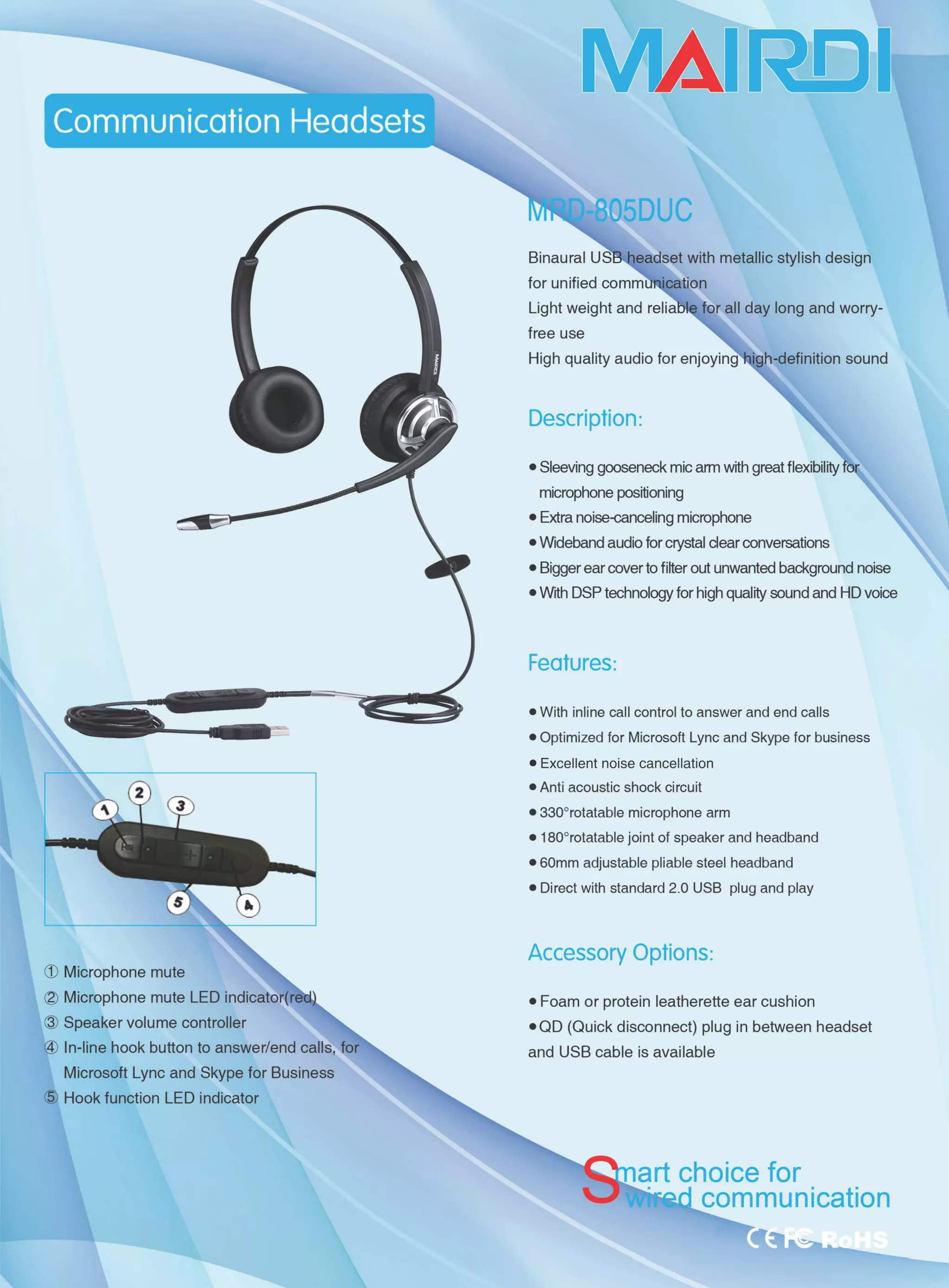 Mairdi headsets& accessories e catalogue | PDF