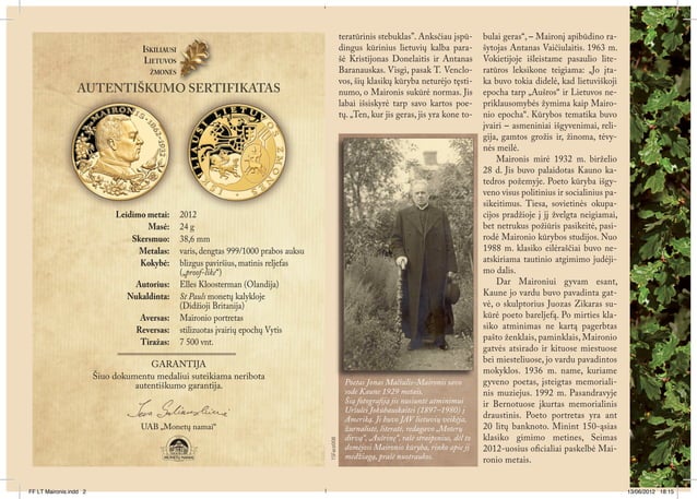 Maironis | PDF