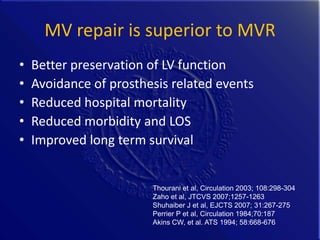 State of the art mitral valve repair | PPTX