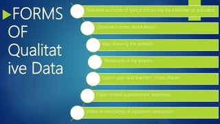 Qualitative Data Analysis | PPTX