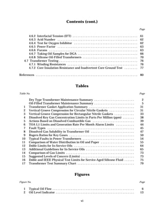 Maitenance of transformer | PDF