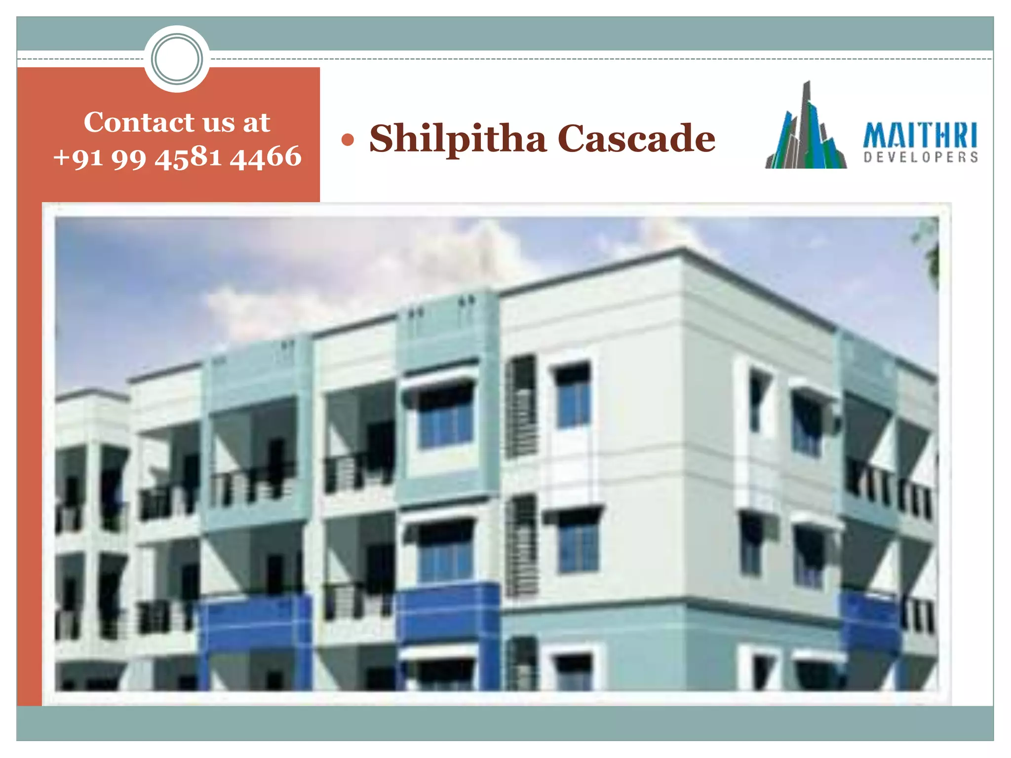 Maithri developers presents its completed projects | PPTX