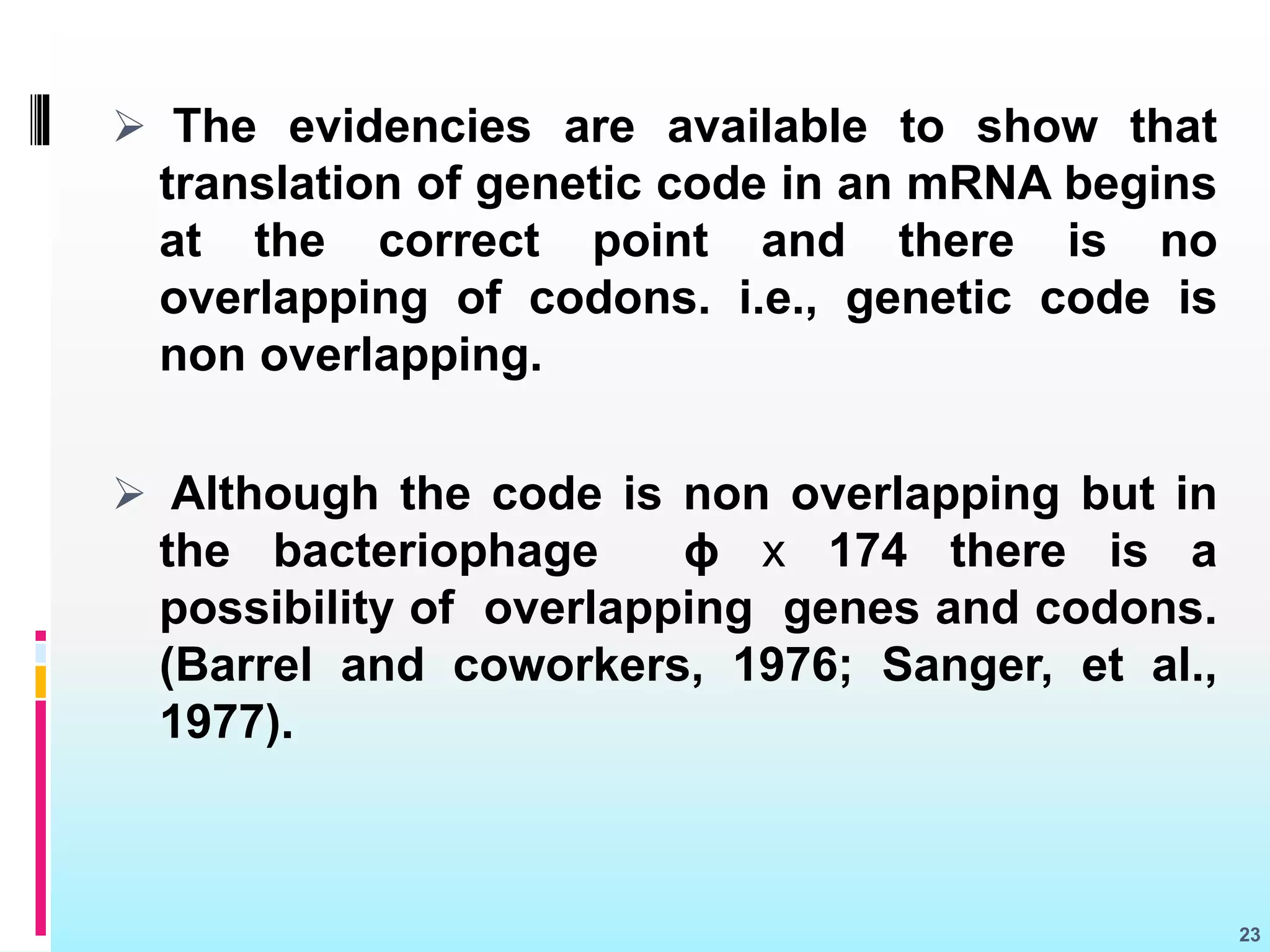 Genetic code | PPTX