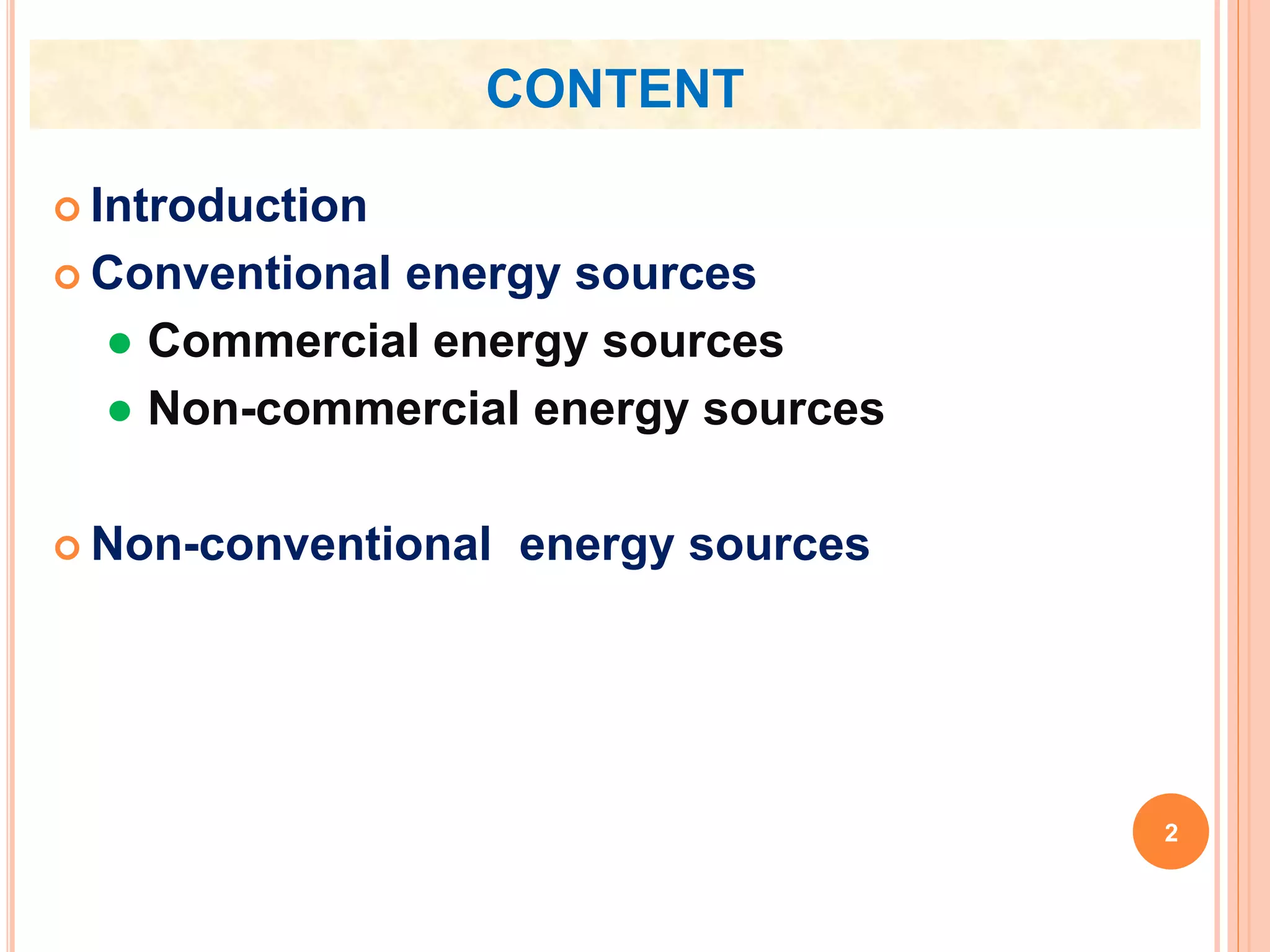 Conventional & non conventional energy sources. | PPT Conventional & non conventional energy sources. | PPT