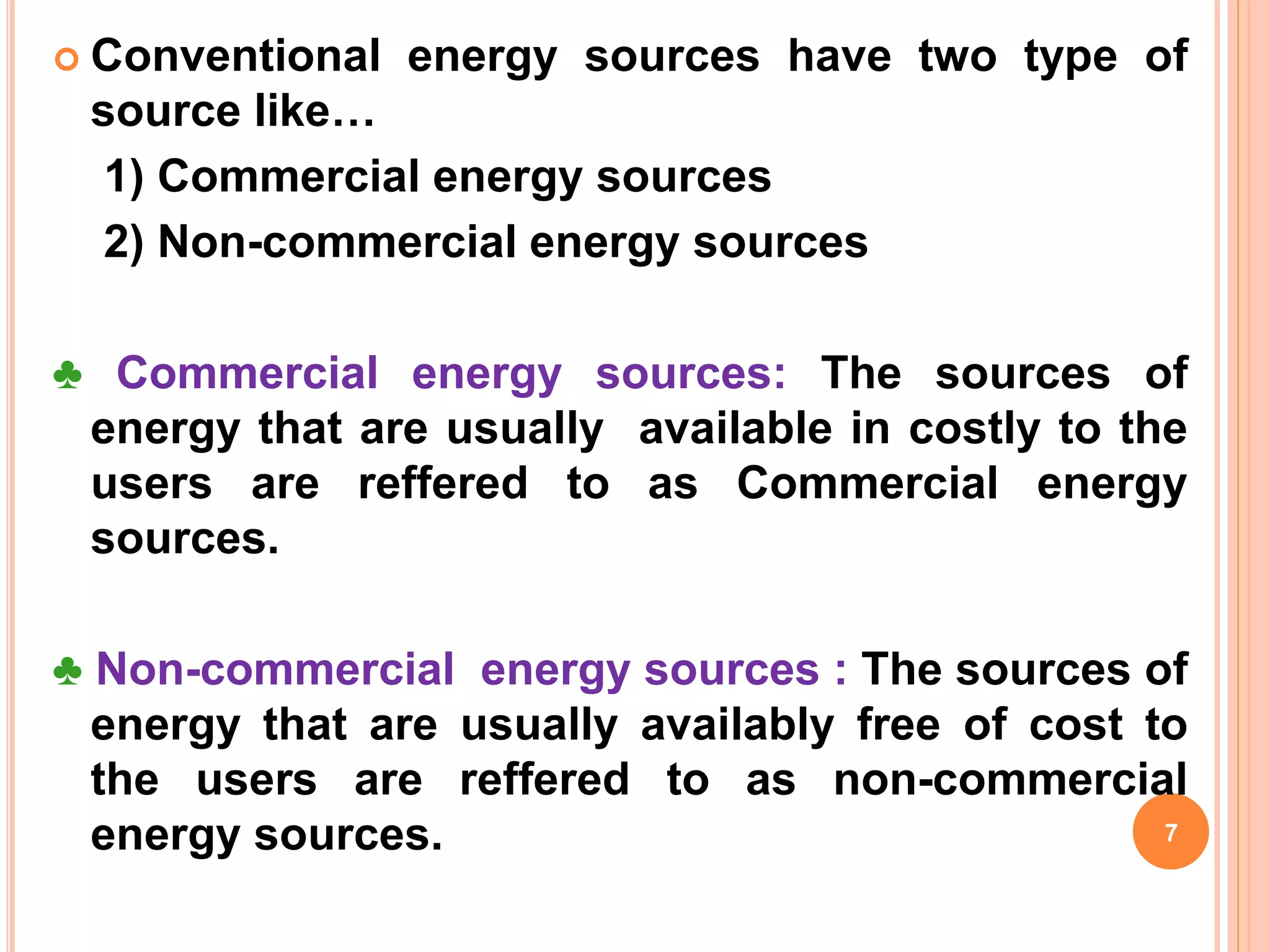 Conventional & non conventional energy sources. | PPTX Conventional & non conventional energy sources. | PPTX