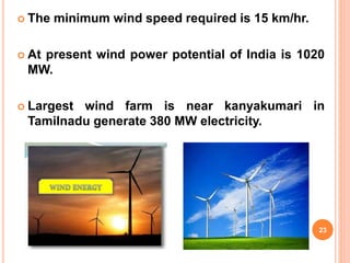 Conventional & non conventional energy sources. | PPTX