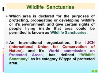 Protected areas in India : National parks & Sanctuaries | PPTX
