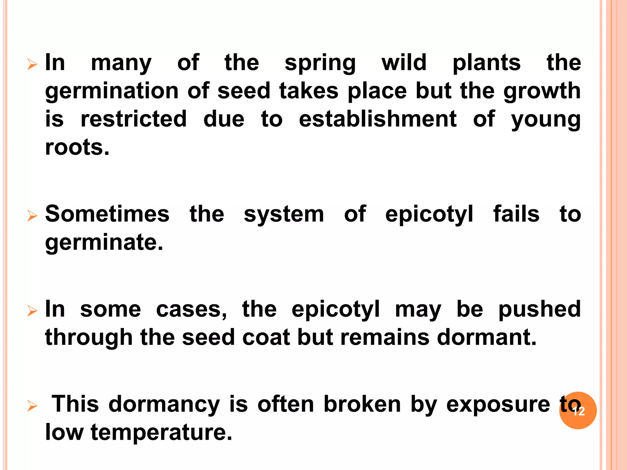 seed dormancy | PPTX