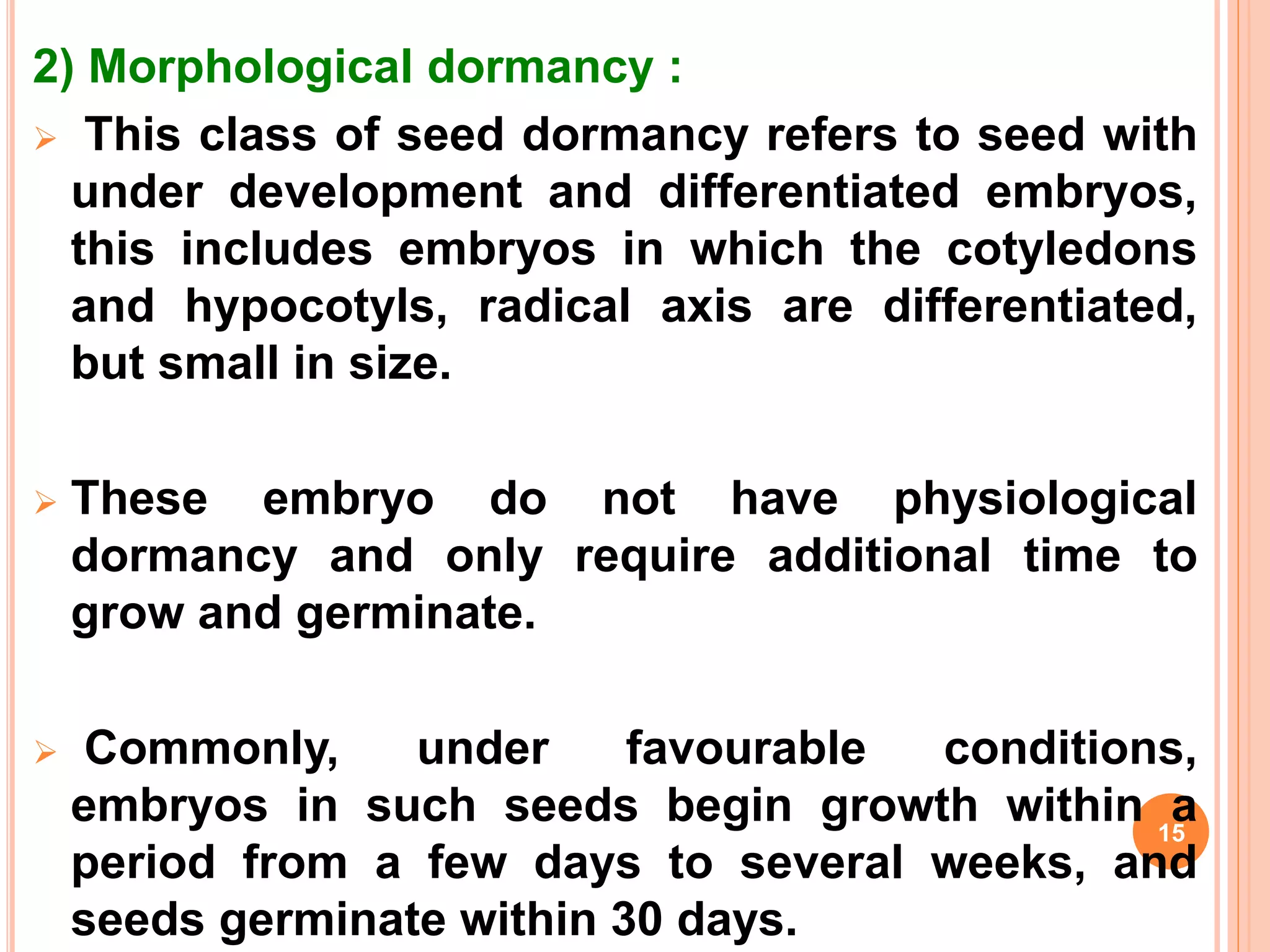 seed dormancy | PPTX