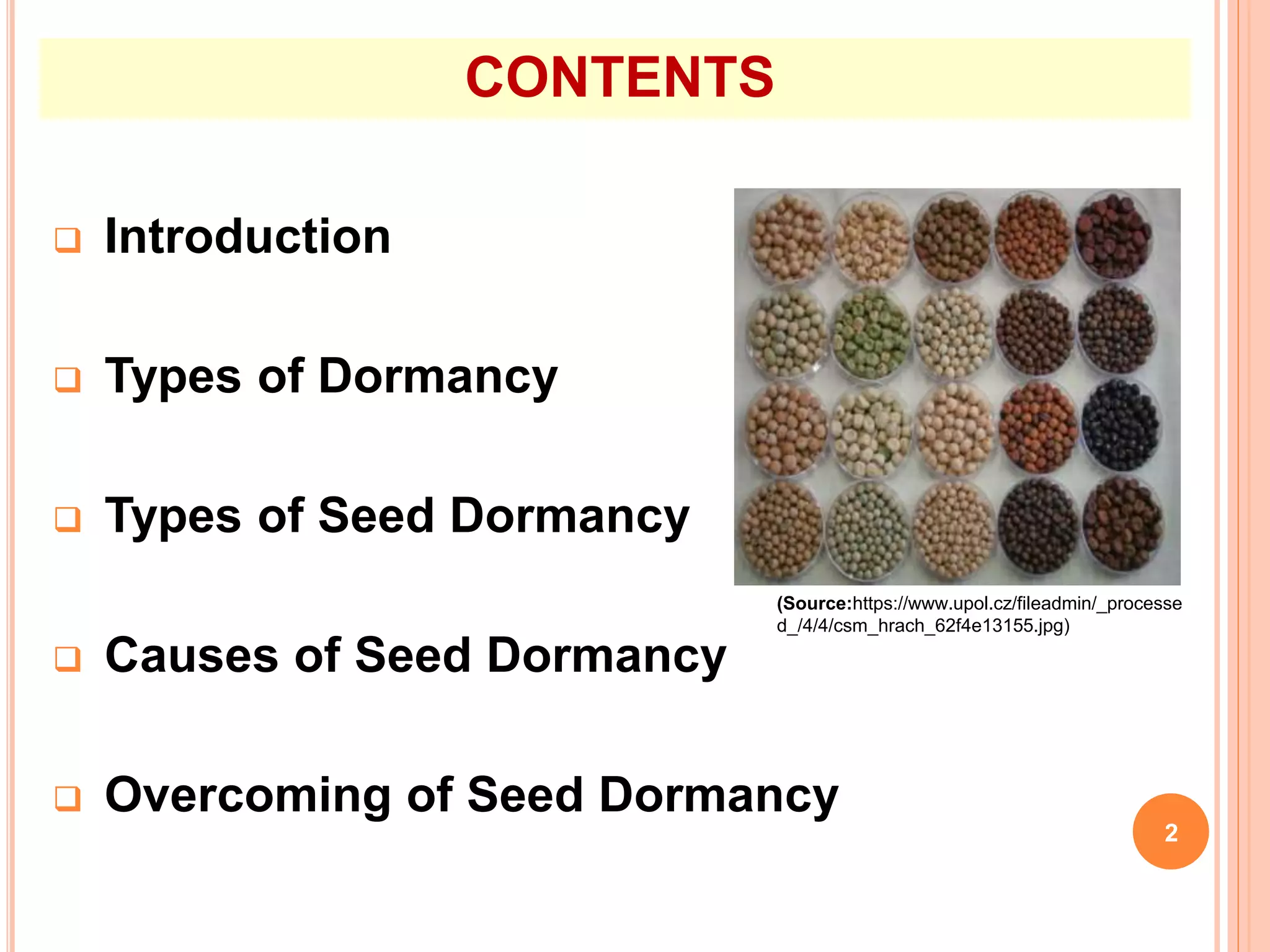 seed dormancy | PPTX