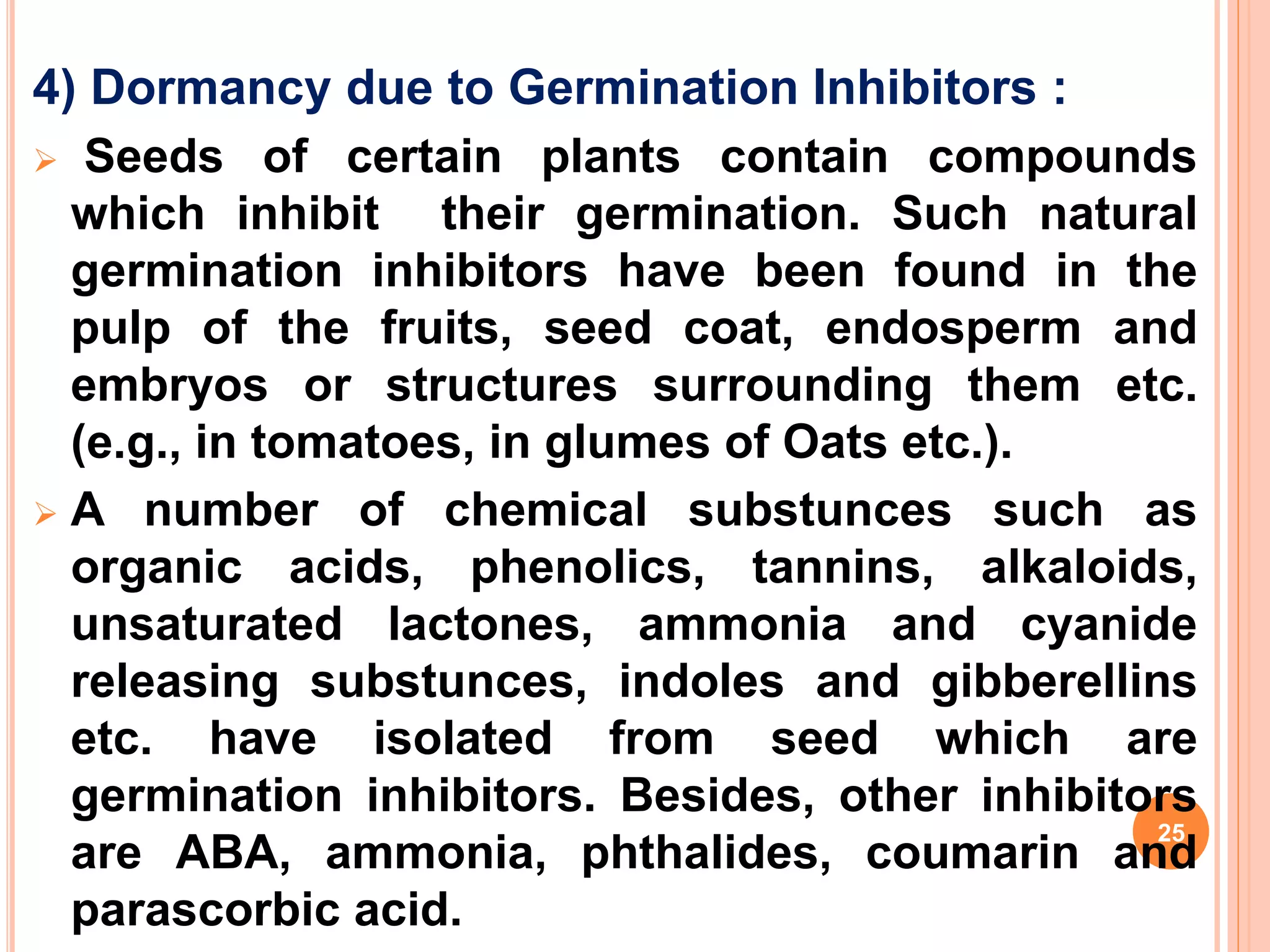 seed dormancy | PPTX