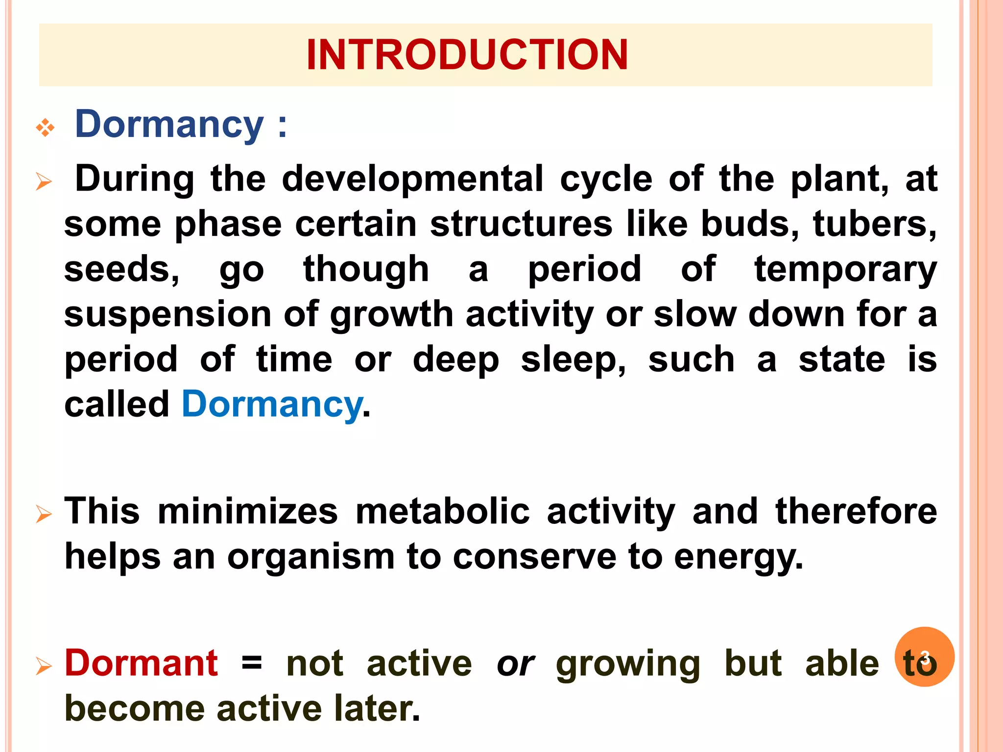 seed dormancy | PPTX