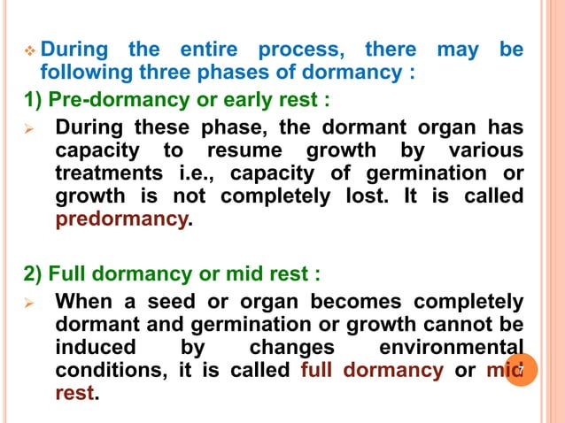 seed dormancy | PPTX | Infertility | Reproductive Health