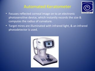 RAMJI PANDEY keratometry PPT | PPT